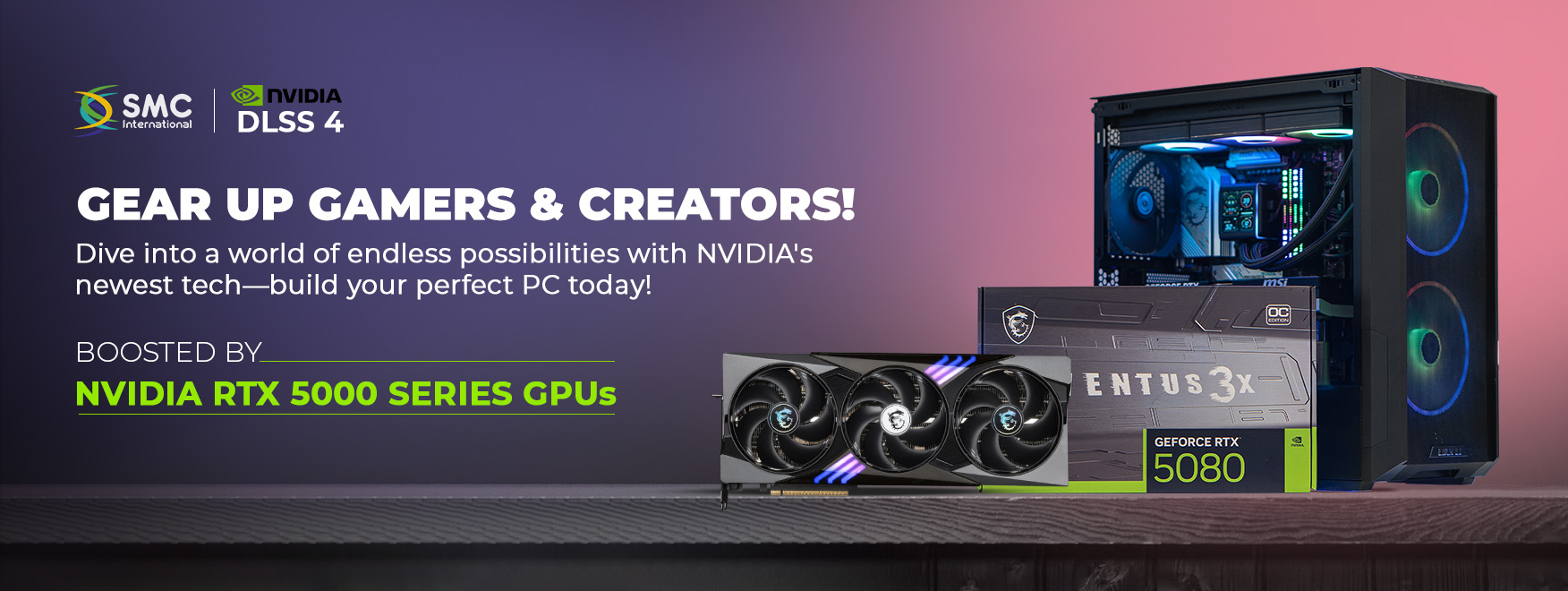 Buy Gaming PC | Custom Build and Pre-built | SMC International